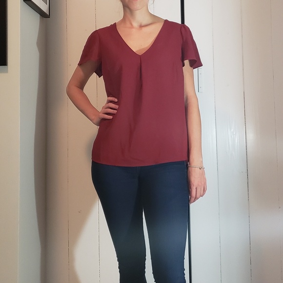 Tops | Rust Colored Shirt | Poshmark